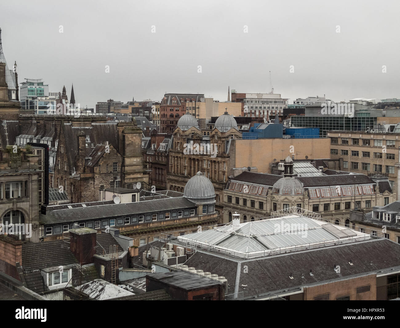 Glasgow rooftops hi-res stock photography and images - Alamy