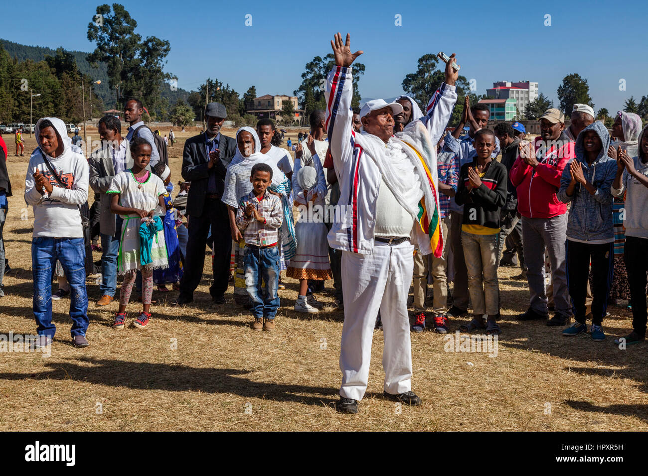 Timkat (Epiphany) Celebrations, Jan Meda Sports Ground, Addis Ababa ...