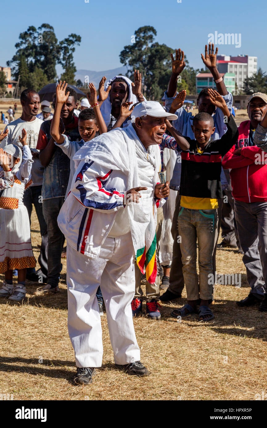 Timkat (Epiphany) Celebrations, Jan Meda Sports Ground, Addis Ababa ...
