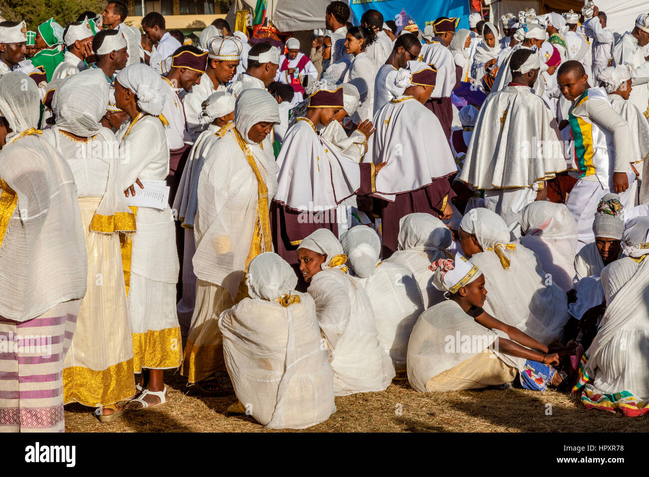Ethiopian Christians Celebrating Timkat (Epiphany), Jan Meda Sports ...
