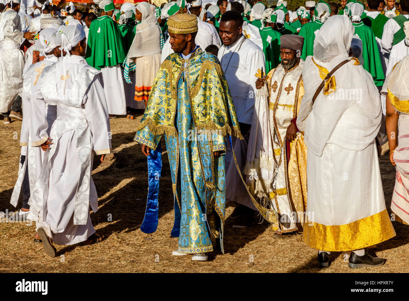 Ethiopian Christians Celebrating Timkat (Epiphany), Jan Meda Sports ...