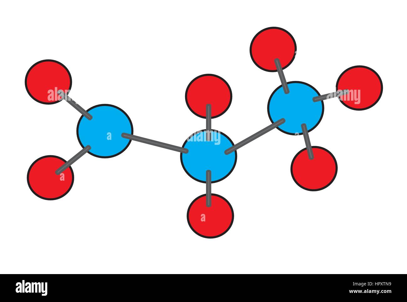 Molecule icon vector isolated white background Stock Vector Image & Art ...