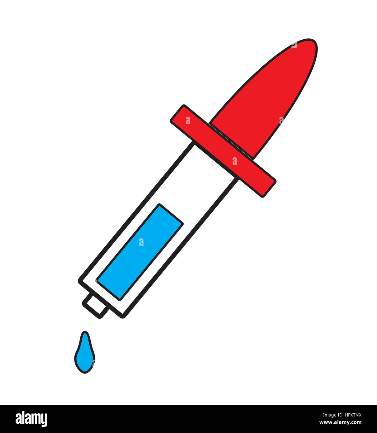 Pipette icon vector isolated white background Stock Vector Image & Art ...