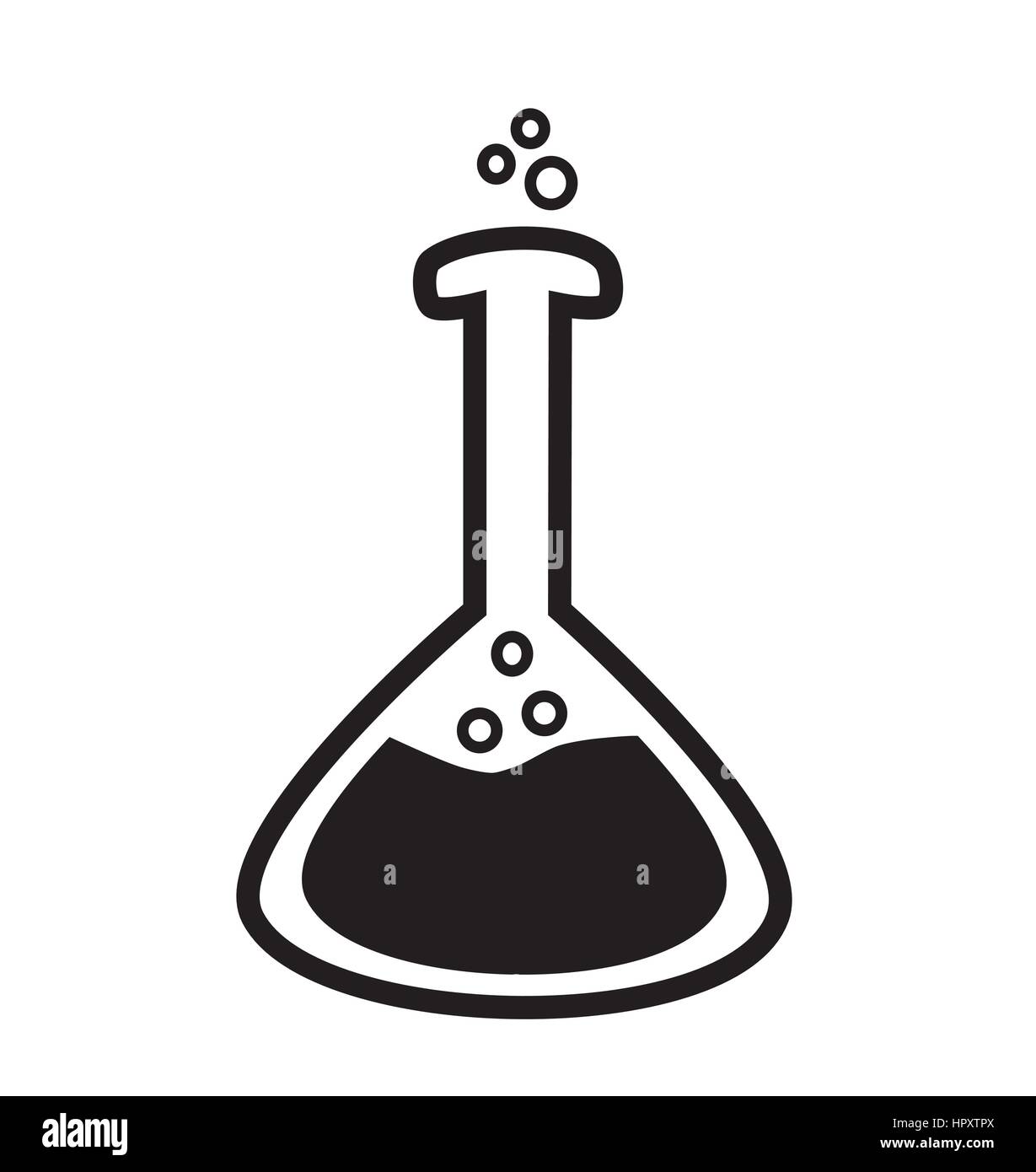 Flask vector vectors Stock Vector Images - Alamy