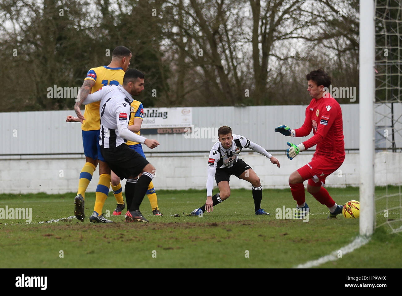 Leon McKenzie of Hornchurch scores the first goal for his team during ...