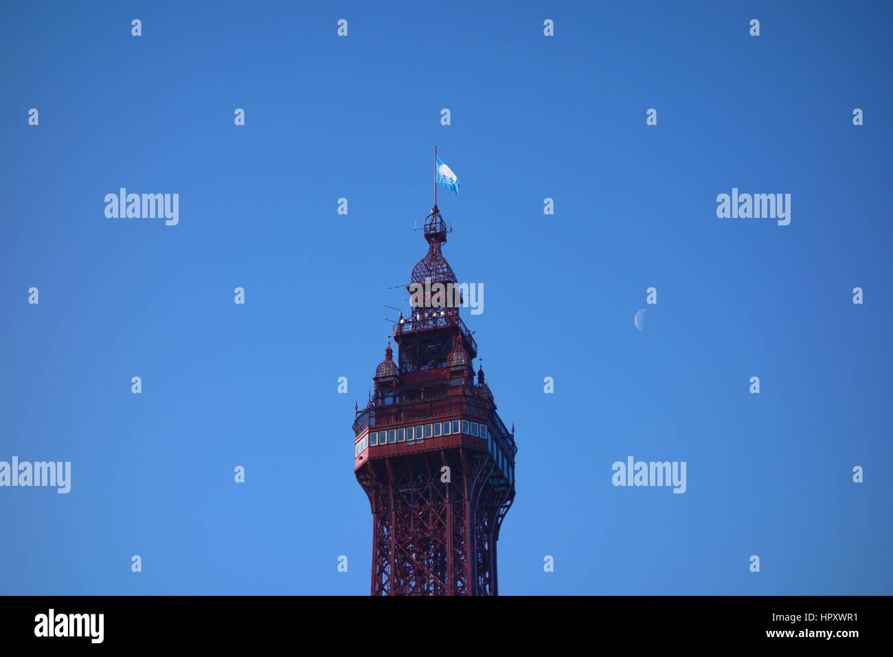 Top Of Blackpool Tower High Resolution Stock Photography and Images - Alamy