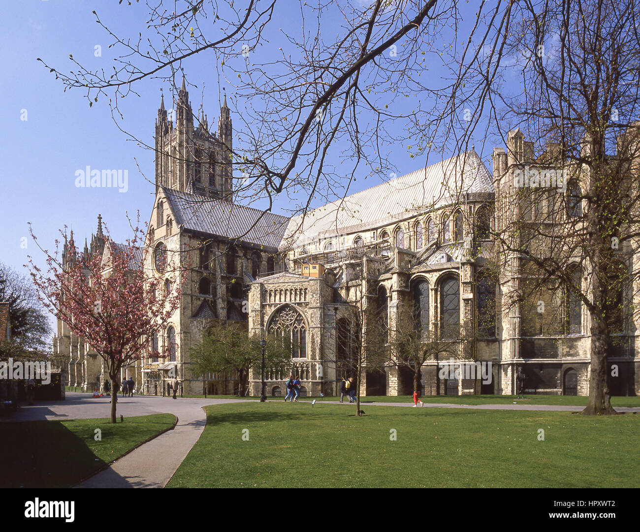 Canterbury Cathedral, City of Canterbury, Kent, England, United Kingdom ...