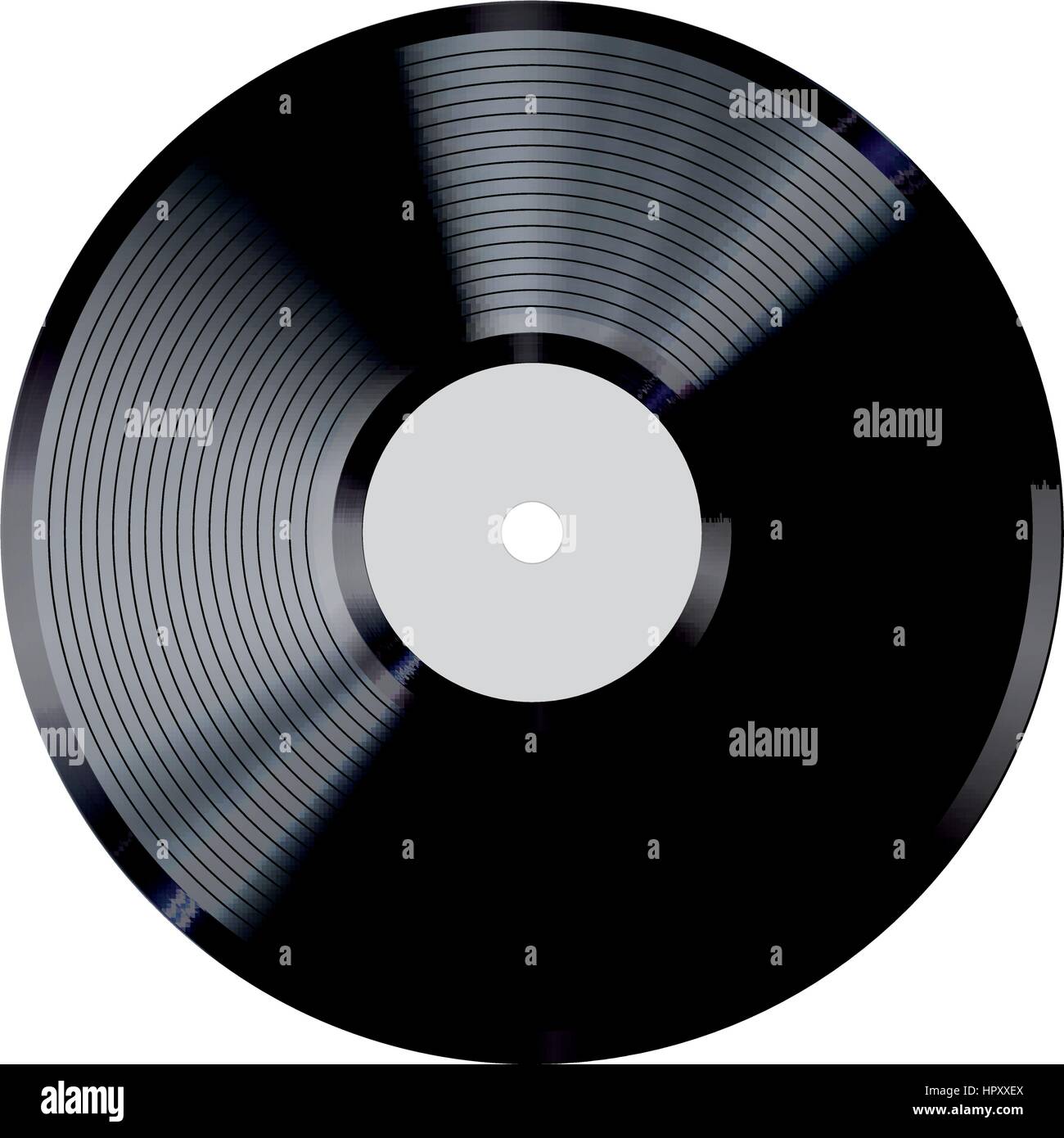 Vinyl record music player Stock Vector Images - Alamy