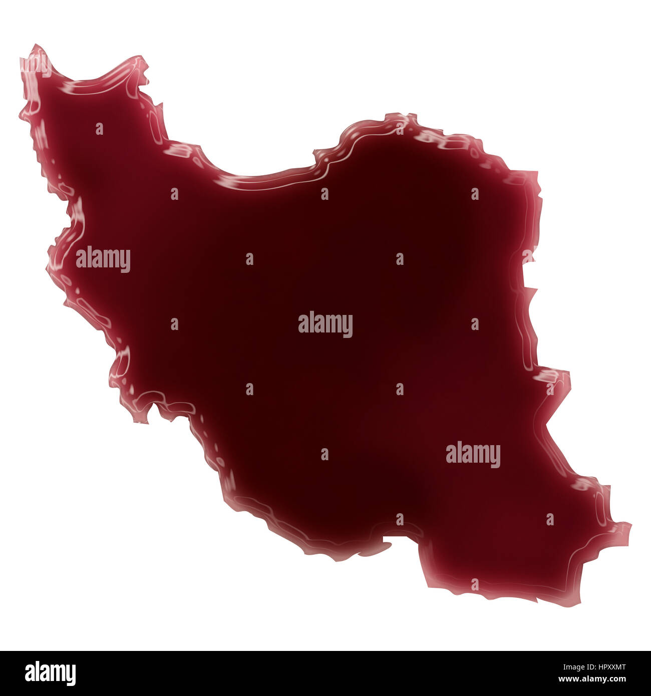 Iran war map Cut Out Stock Images & Pictures - Alamy