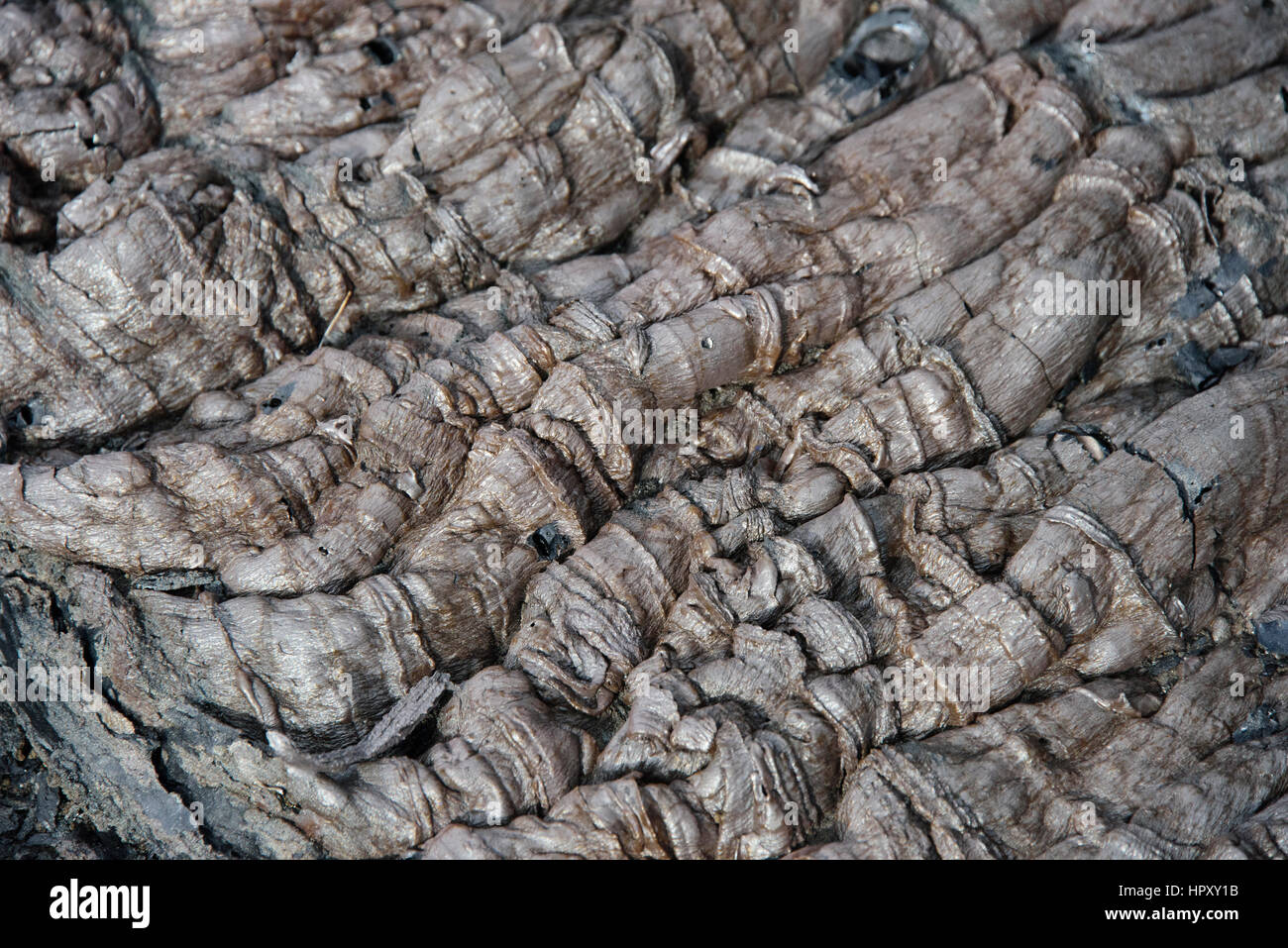 Waves of the clinker (frozen lava Stock Photo - Alamy