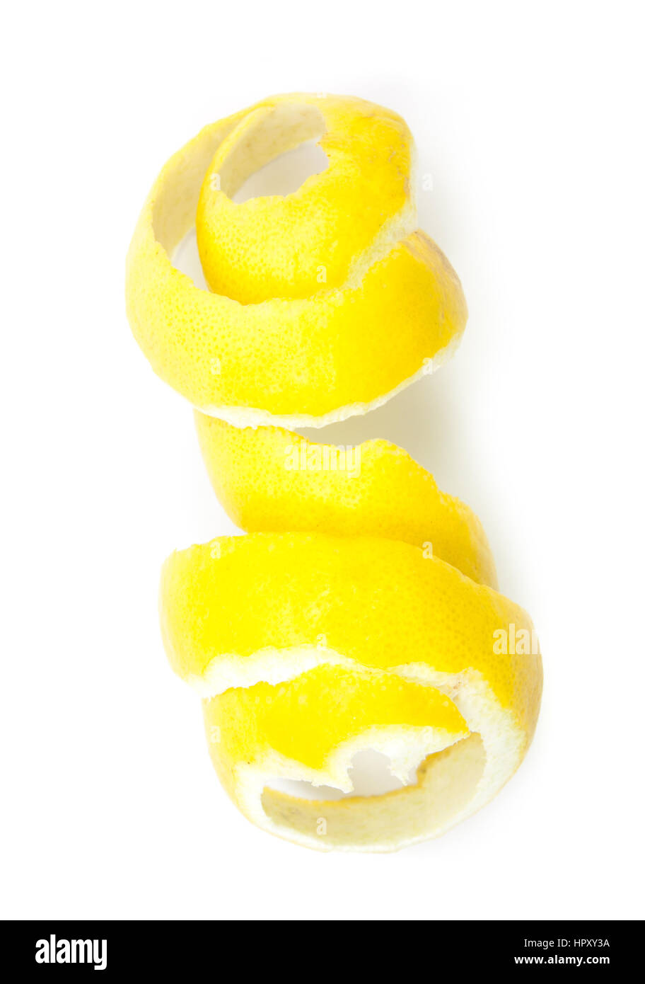 Lemon twist Cut Out Stock Images & Pictures - Alamy
