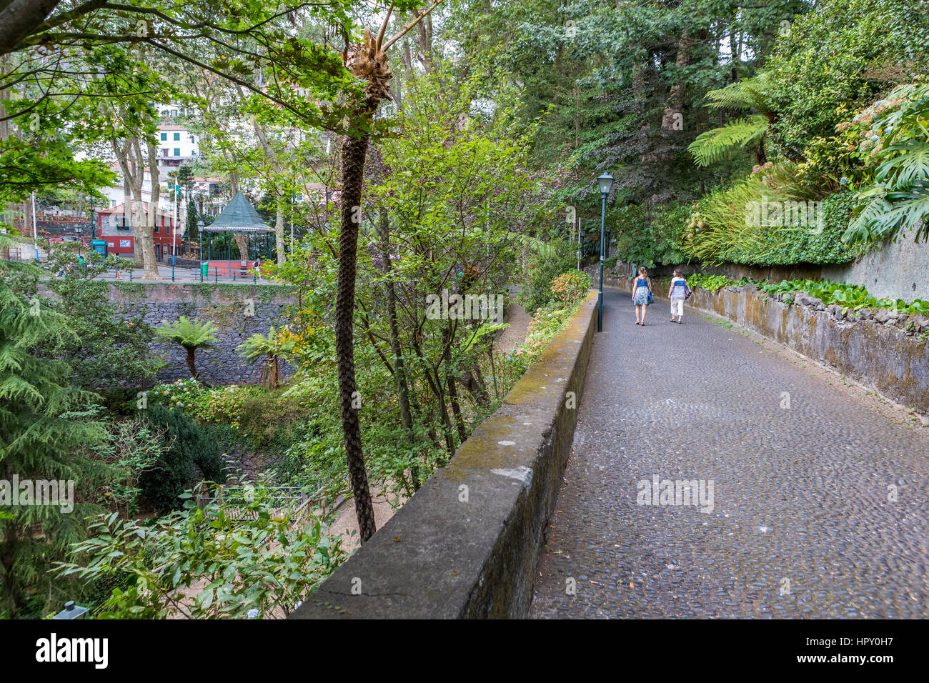 Monte gardens, Funchal, Madeira, Portugal Stock Photo - Alamy