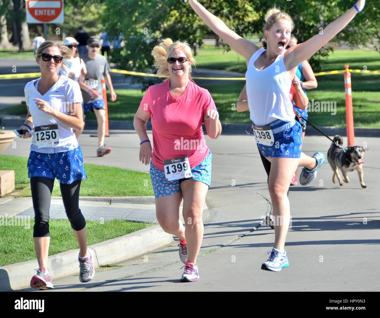 Walk/Run Charity Fundraising Event Stock Photo - Alamy