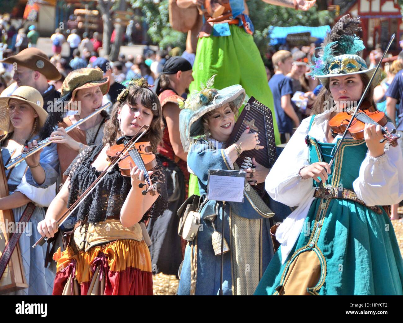 Medieval musicians music musical instruments hi-res stock photography ...