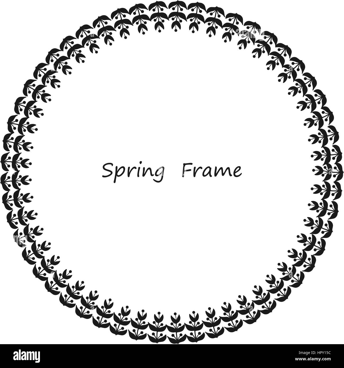 Grey border frame Stock Vector Images - Alamy