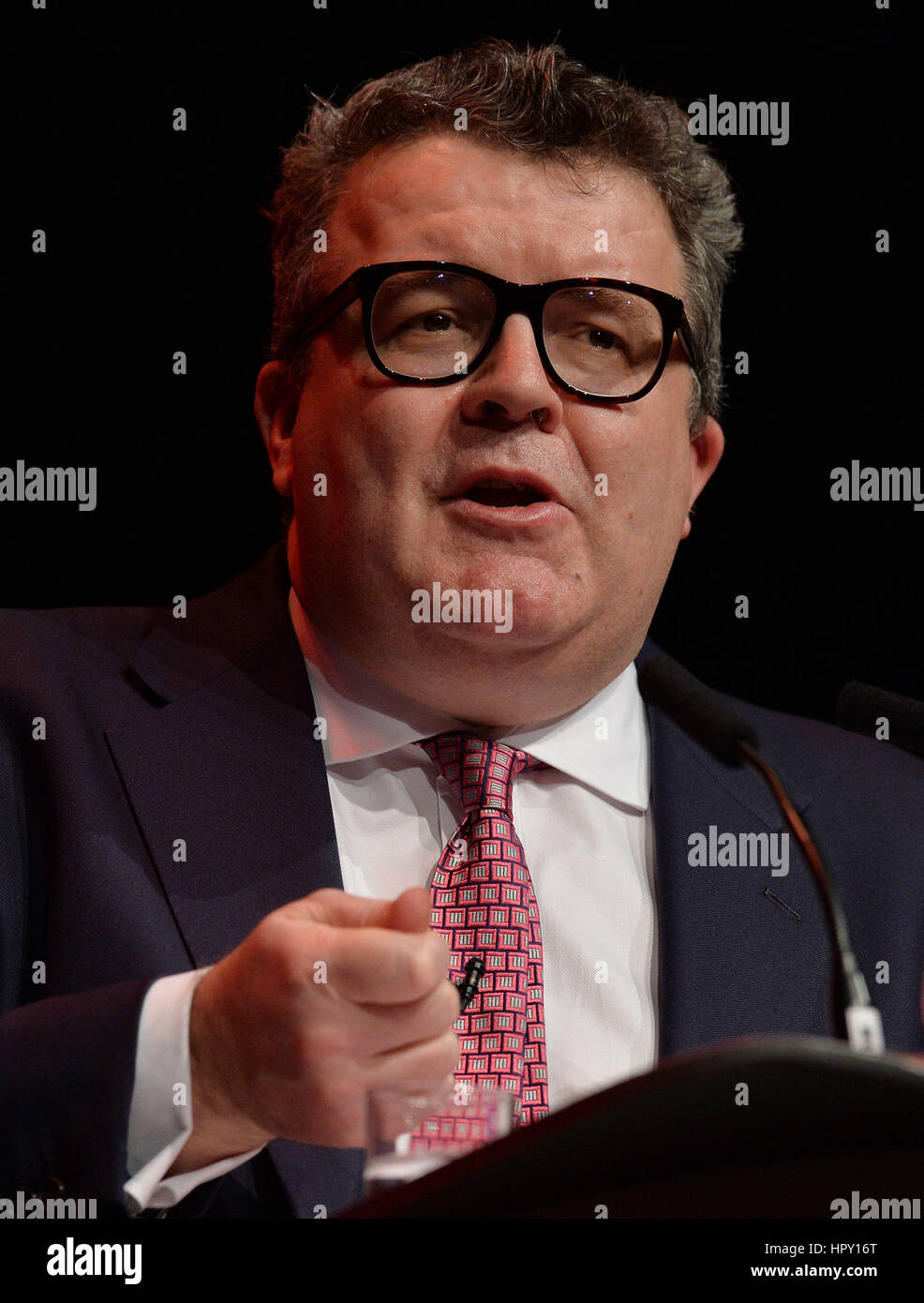 Tom Watson Deputy Leader Labour Party High Resolution Stock Photography ...