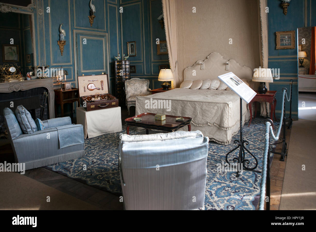 LONDON, ENGLAND - JULY 12, 2016 Typical interior of English castle. The ...