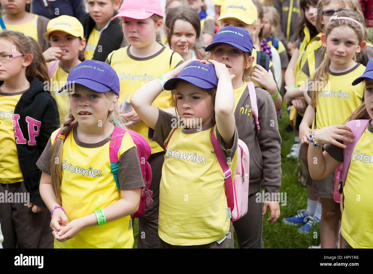 Girlguiding uk uniform hi-res stock photography and images - Alamy