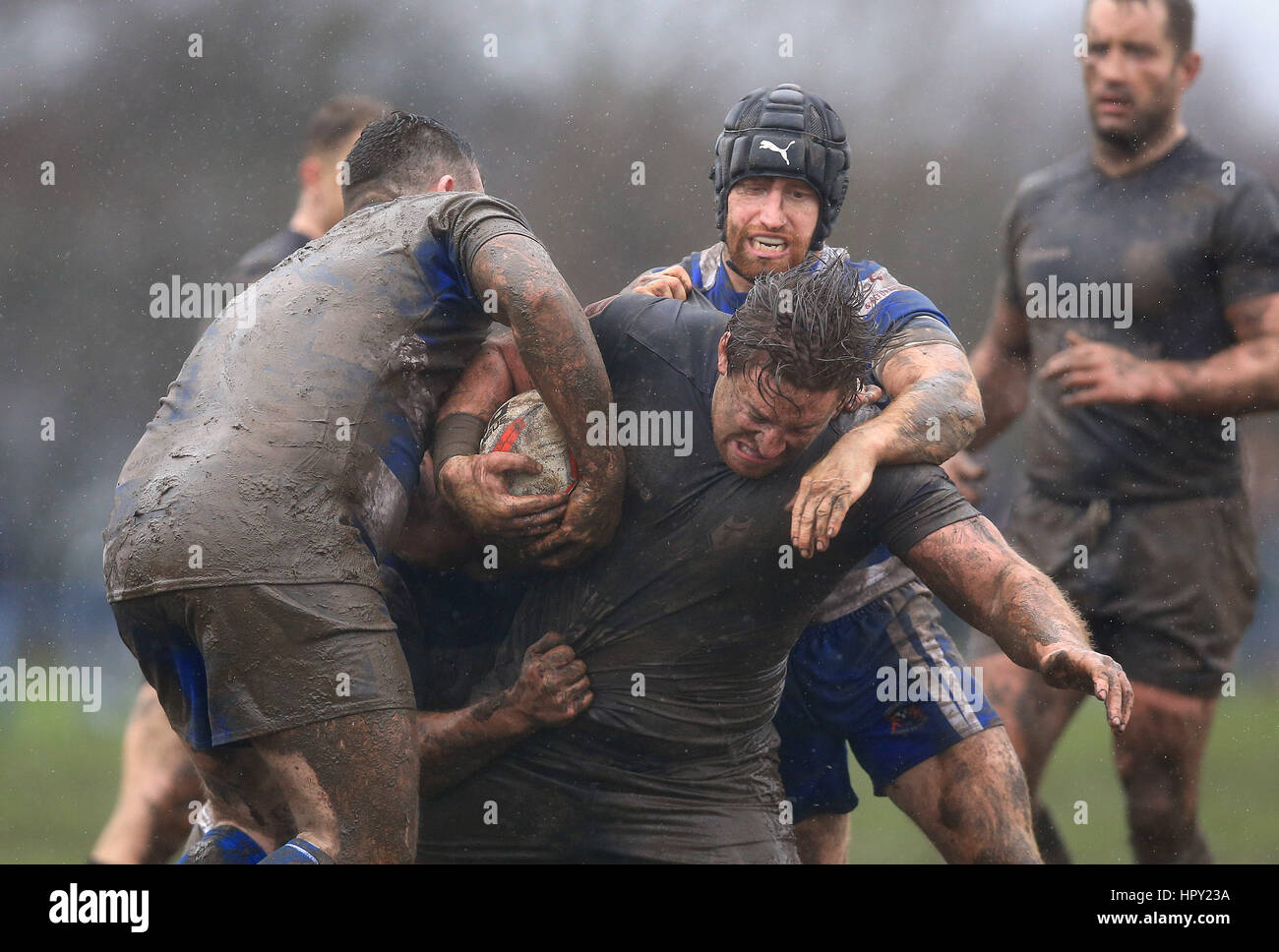 Siddal's Ben Hinsley (Left) and Craig Sanderson (Right) tackle Toronto ...
