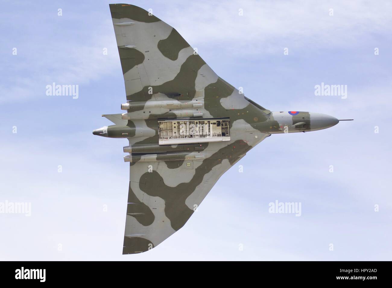 Avro Vulcan Bomber XH558 Stock Photo - Alamy