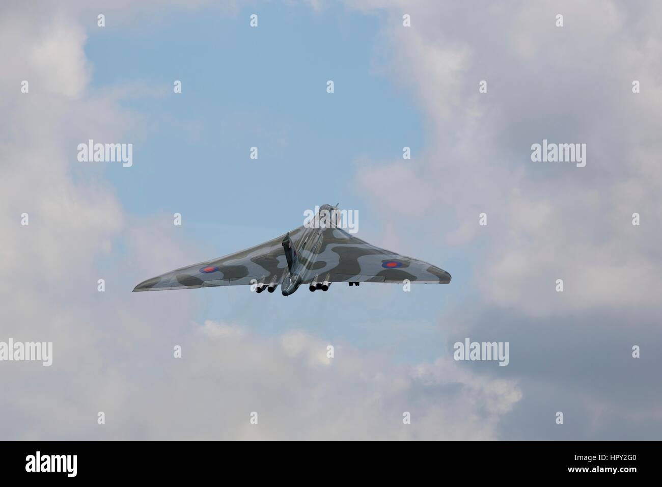 Avro Vulcan XH558 Stock Photo - Alamy