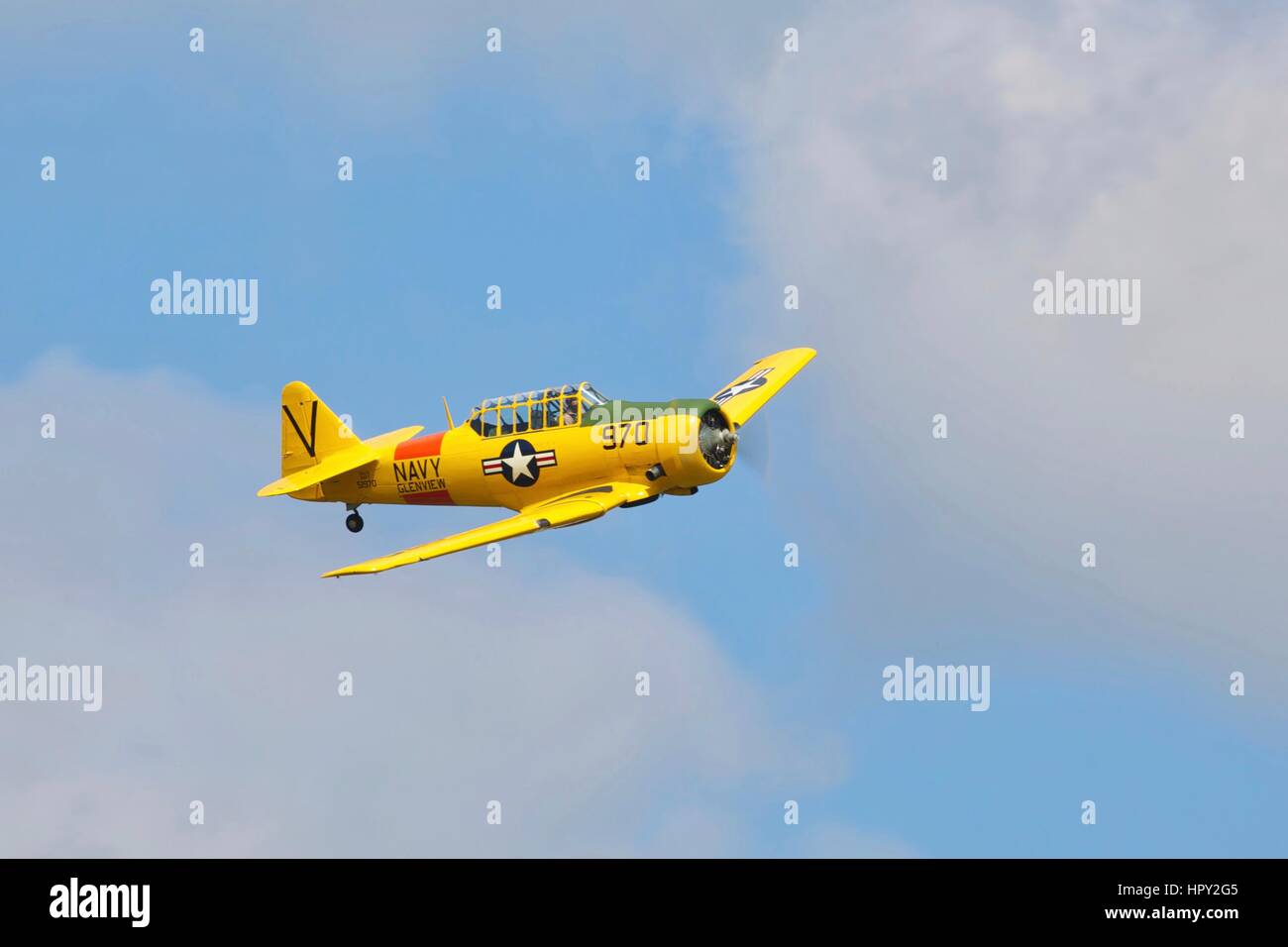 North American T-6 Texan Stock Photo - Alamy