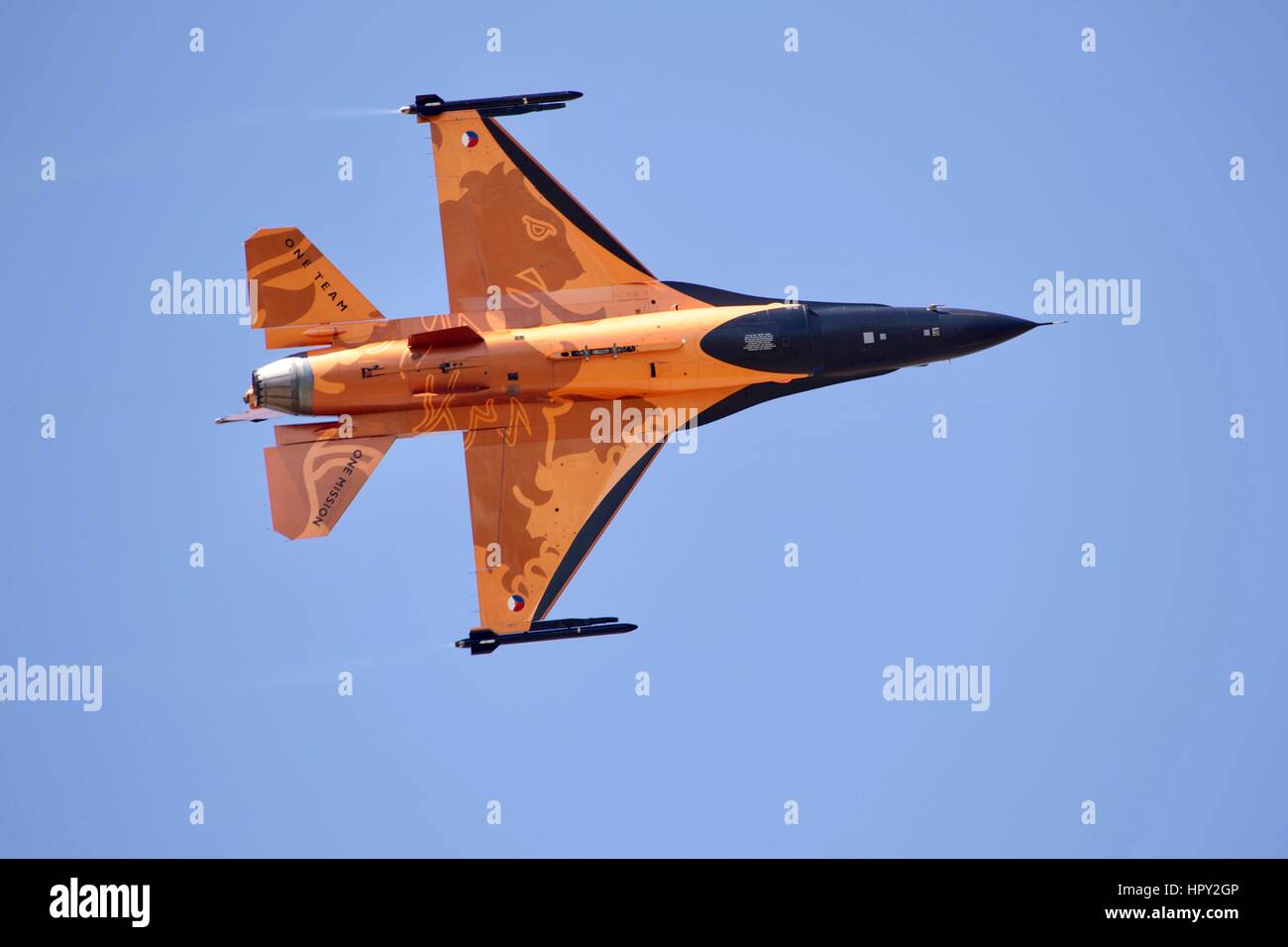 Royal Netherlands Air Force F-16 Fighting Falcon Stock Photo - Alamy