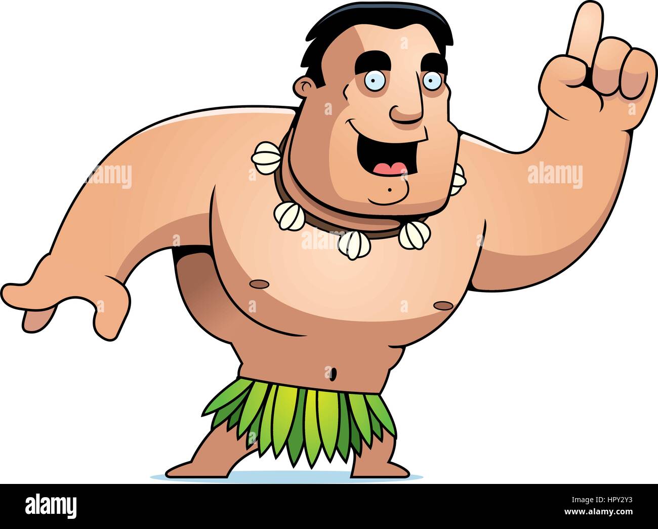 A cartoon islander man with an idea Stock Vector Image & Art - Alamy