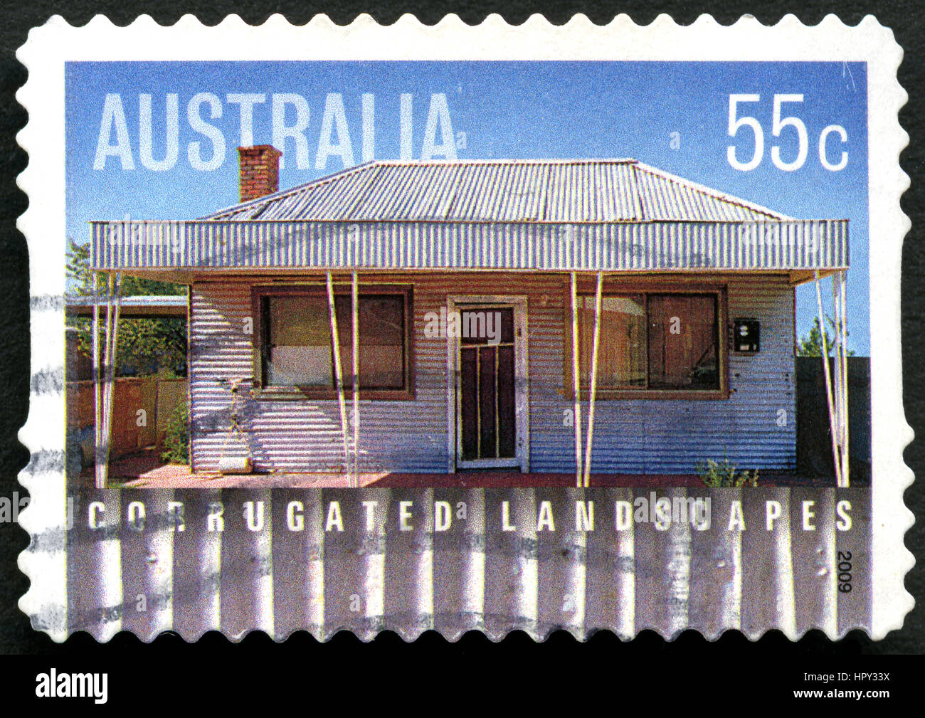 AUSTRALIA - CIRCA 2009: A used postage stamp from Australia ...