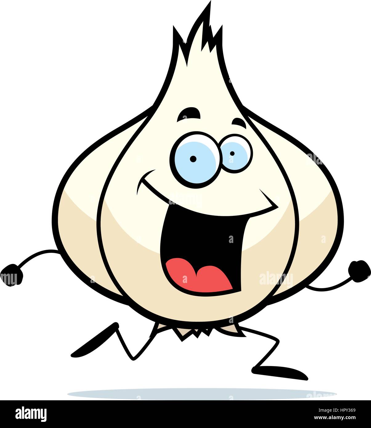 Cartoon garlic hi-res stock photography and images - Alamy