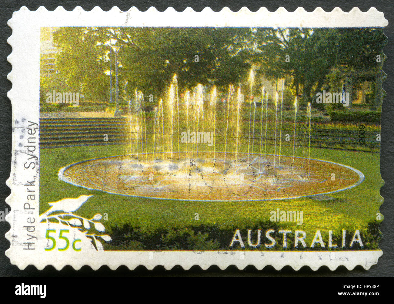 AUSTRALIA - CIRCA 2009: A used postage stamp from Australia, depicting ...