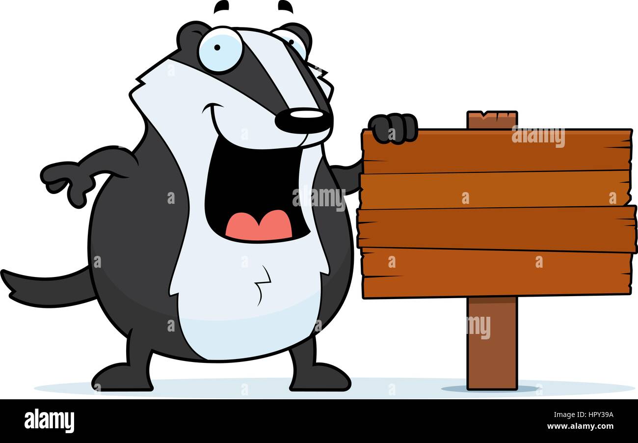 Wooden badger hi-res stock photography and images - Alamy