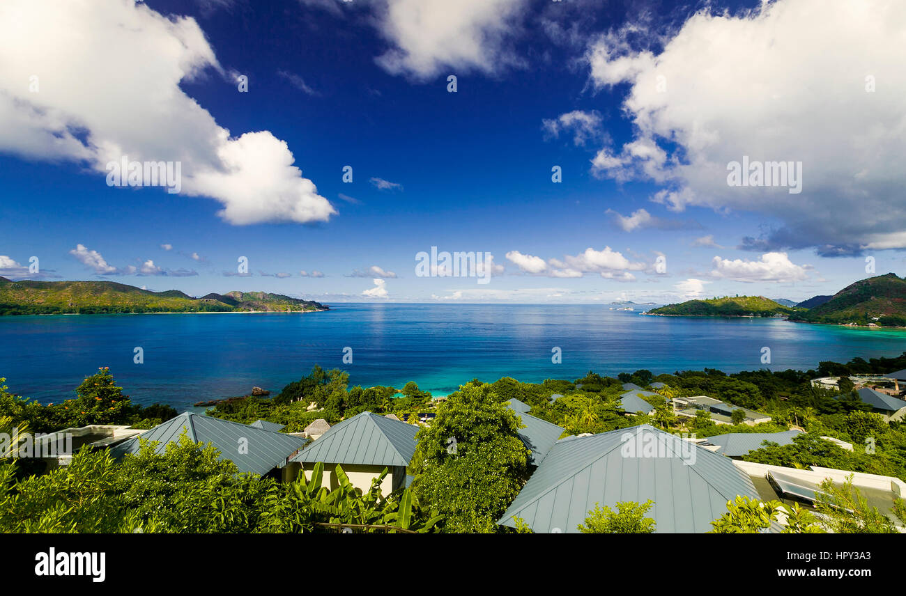 Beautiful island praslin seychelles hi-res stock photography and images ...
