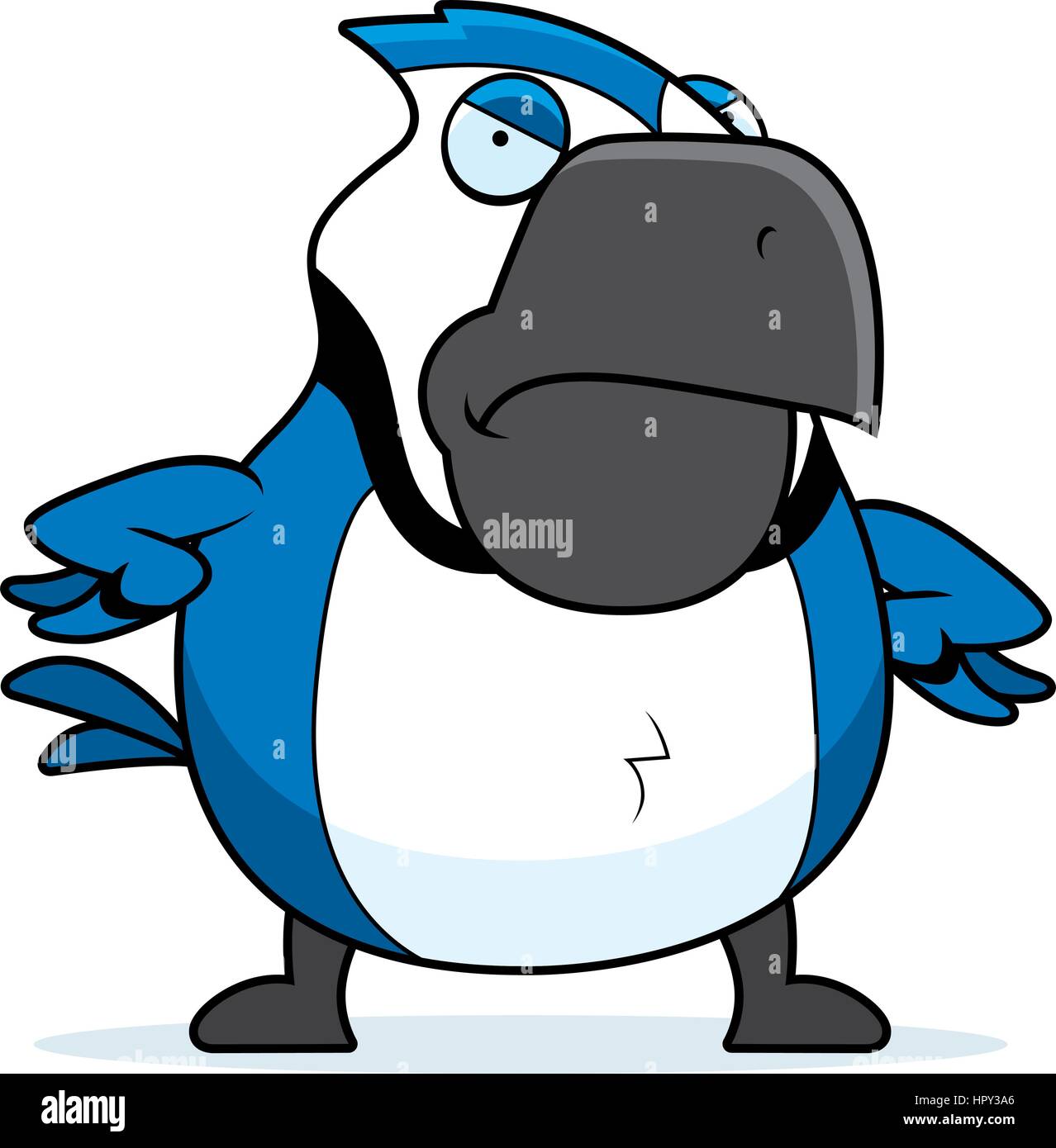 Blue Bird Illustration Angry Stock Photos & Blue Bird Illustration ...