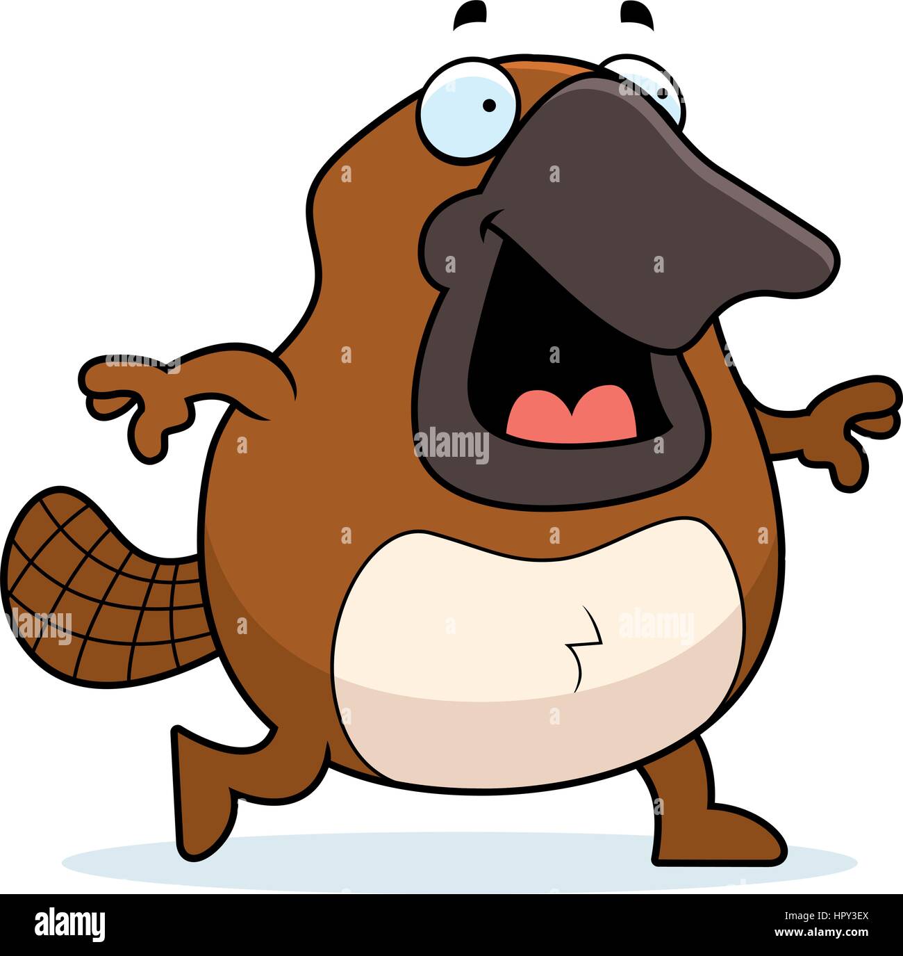 Platypus cartoon hi-res stock photography and images - Alamy