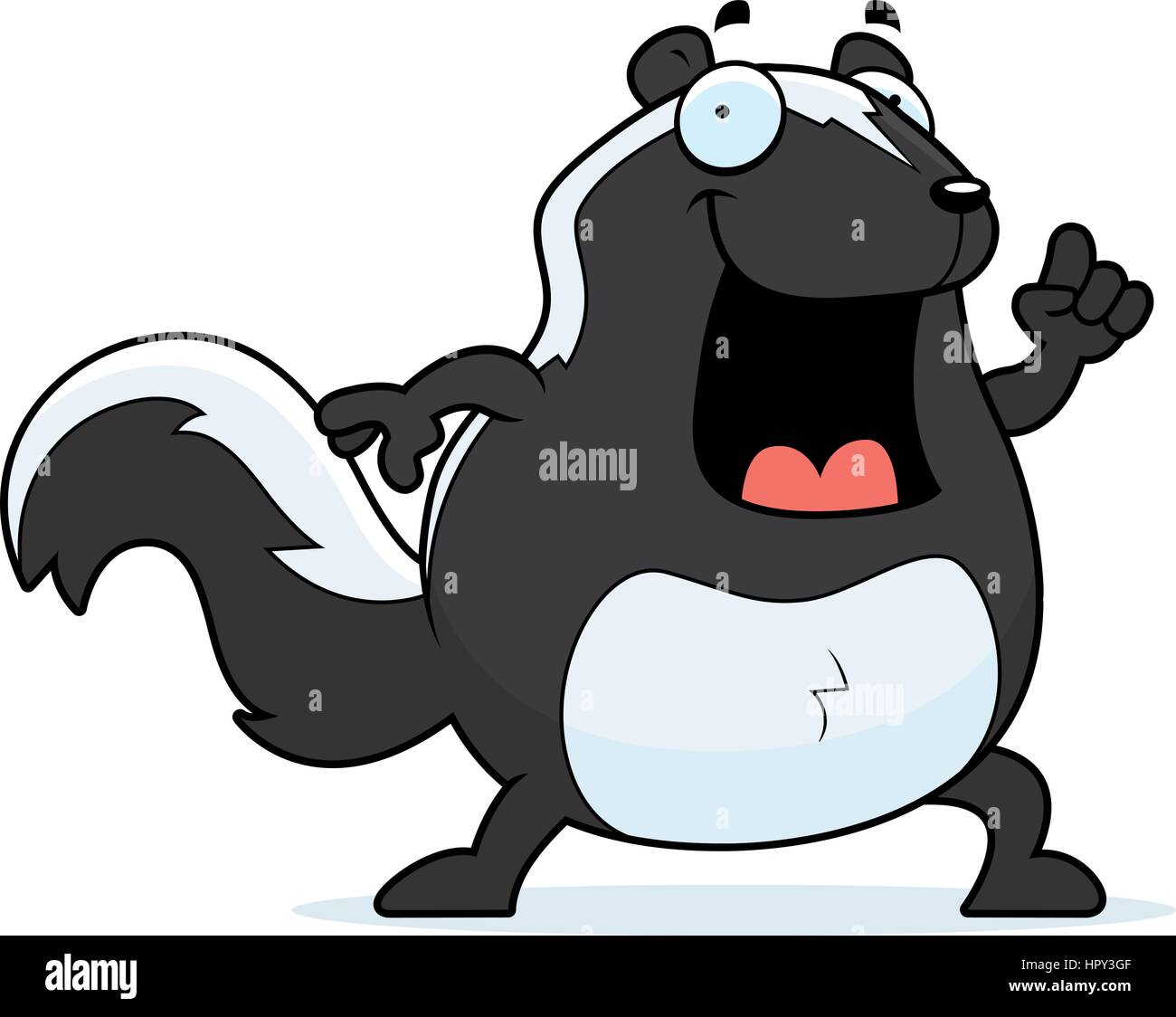 Cartoon skunk hi-res stock photography and images - Alamy