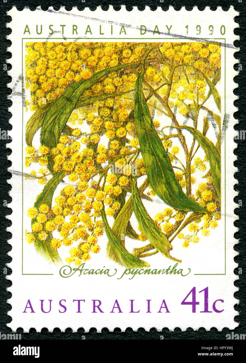 AUSTRALIA - CIRCA 1990: A used postage stamp from Australia ...