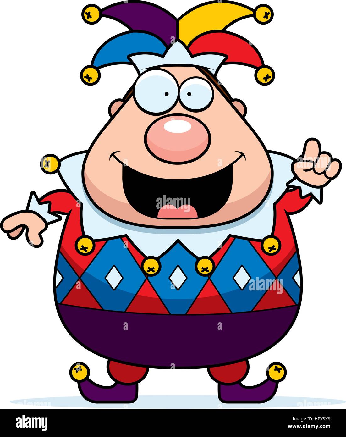 A cartoon jester with an idea Stock Vector Image & Art - Alamy