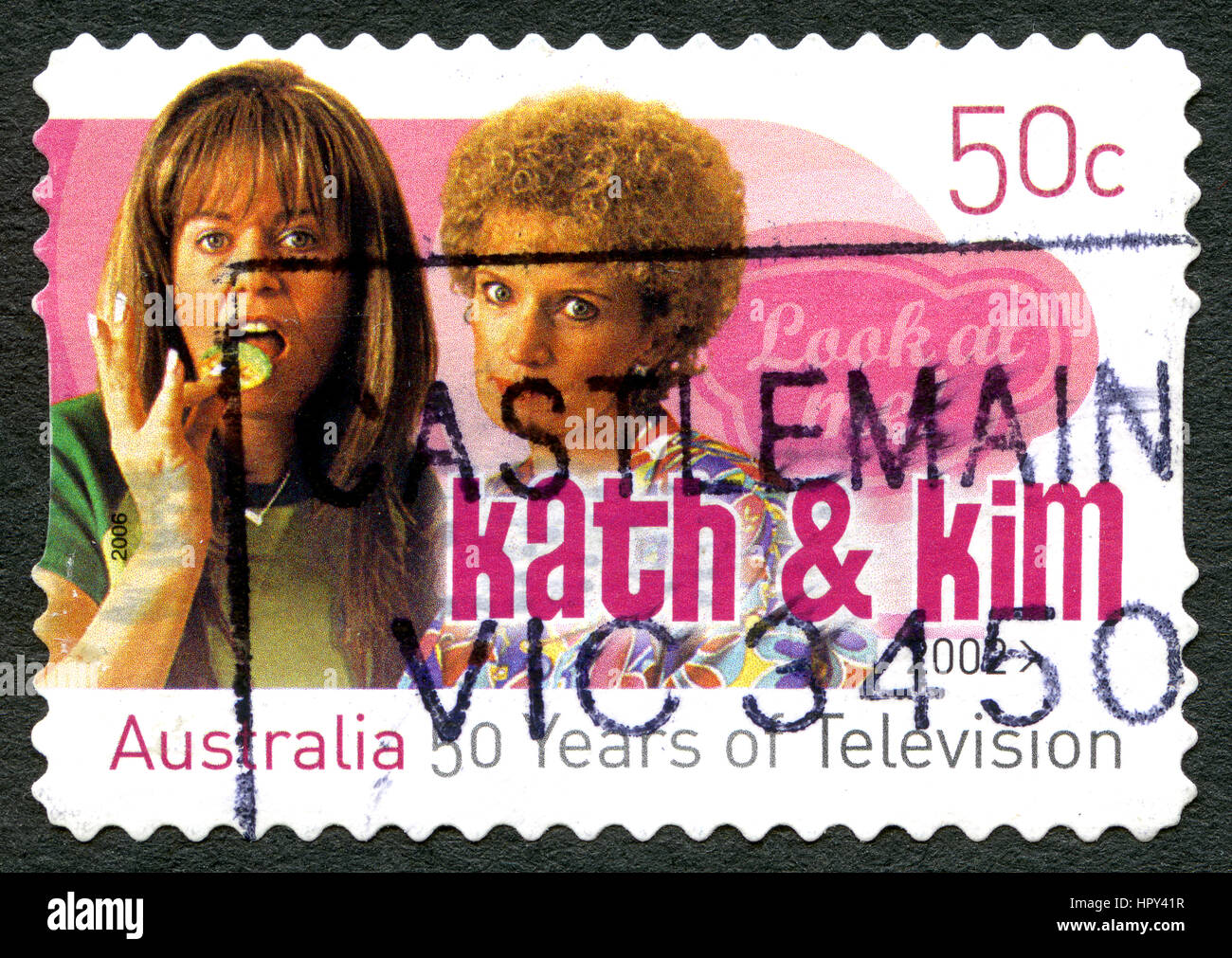 AUSTRALIA - CIRCA 2002: A used postage stamp from Australia ...