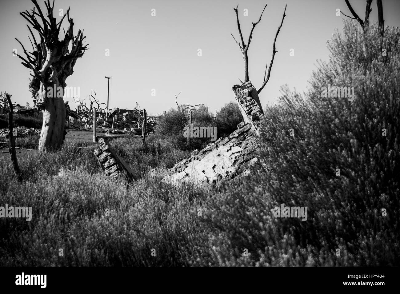 Submerged City of Epecuen Stock Photo - Alamy