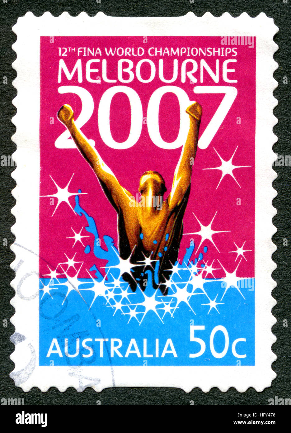 AUSTRALIA - CIRCA 2007: A used postage stamp from Australia ...
