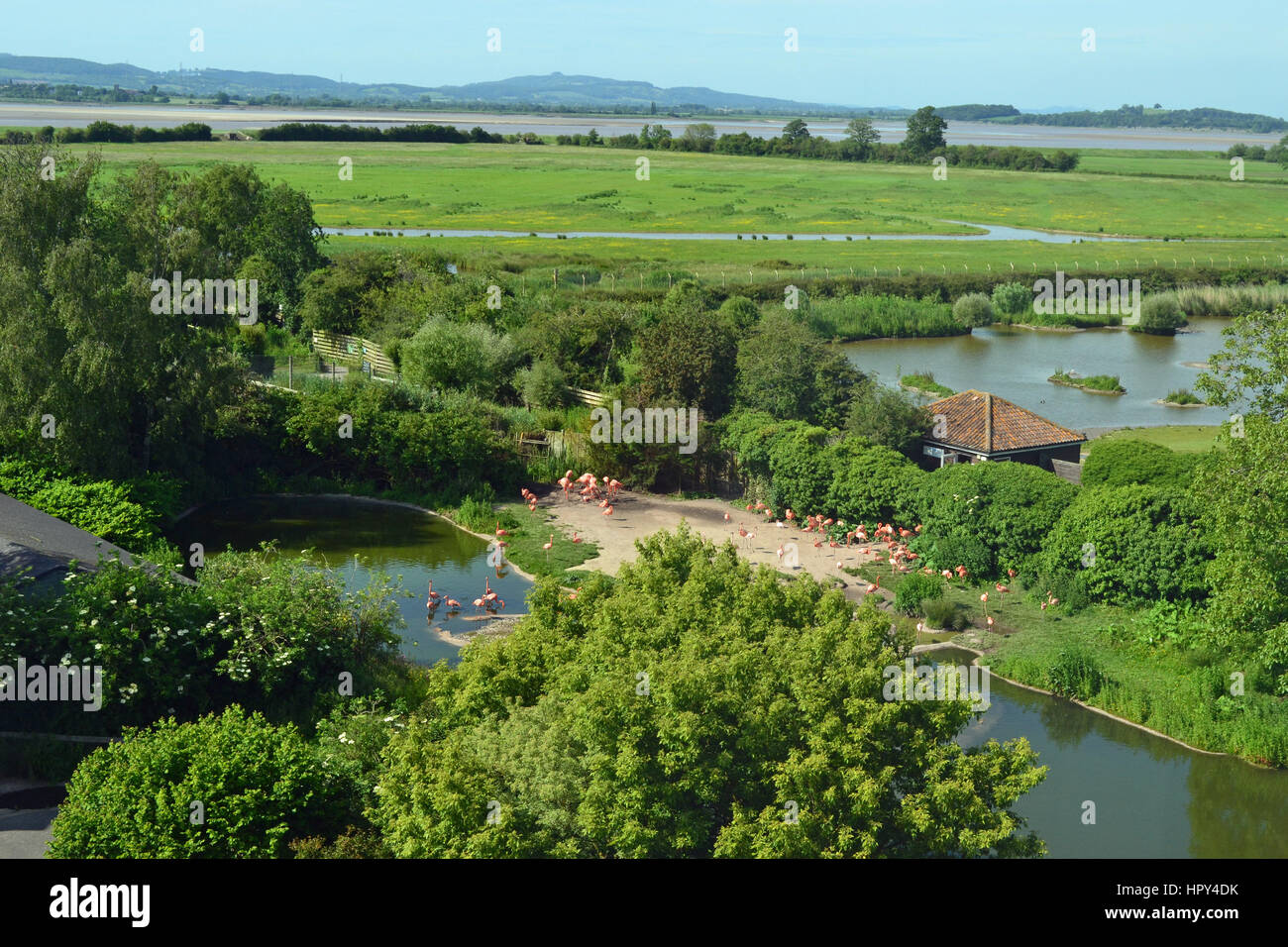 Slimbridge aerial hi-res stock photography and images - Alamy