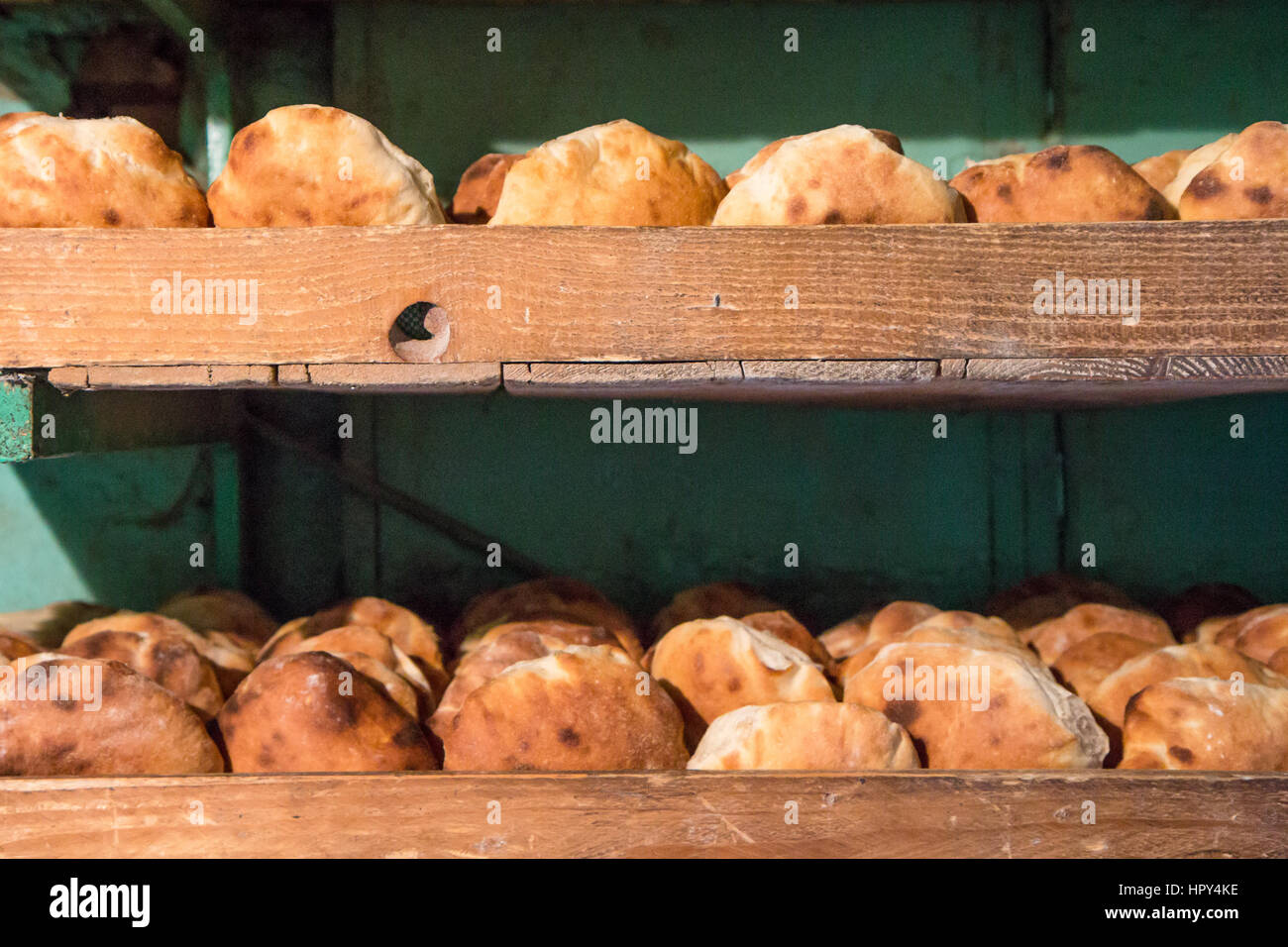 Freshly baked local Sudanese bread Stock Photo - Alamy