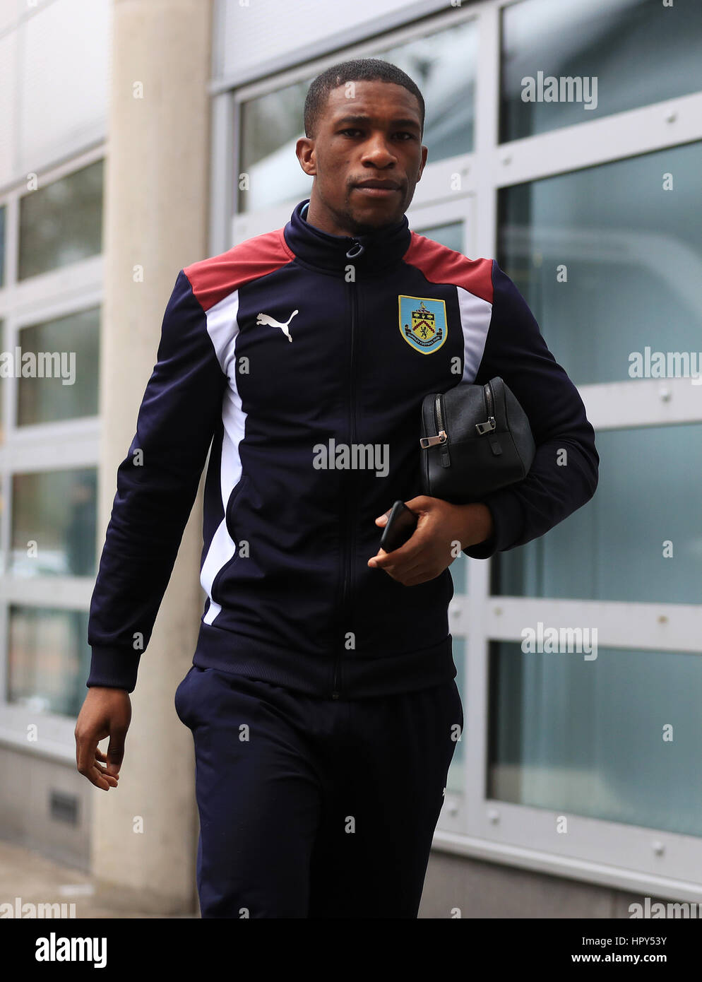Burnley's Tendayi Darikwa arriving at the ground Stock Photo - Alamy