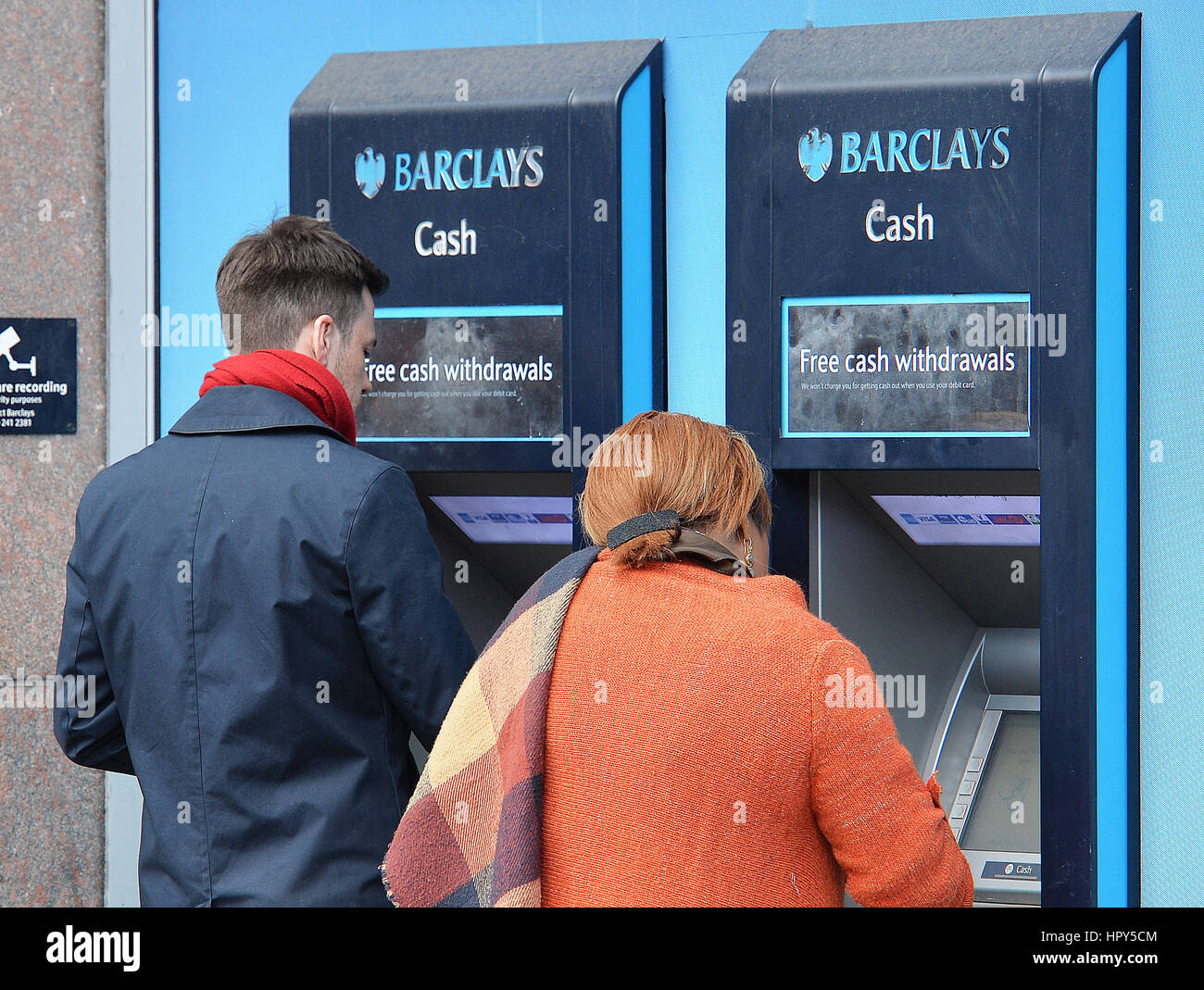 Barclays bank branch in central hi-res stock photography and images - Alamy
