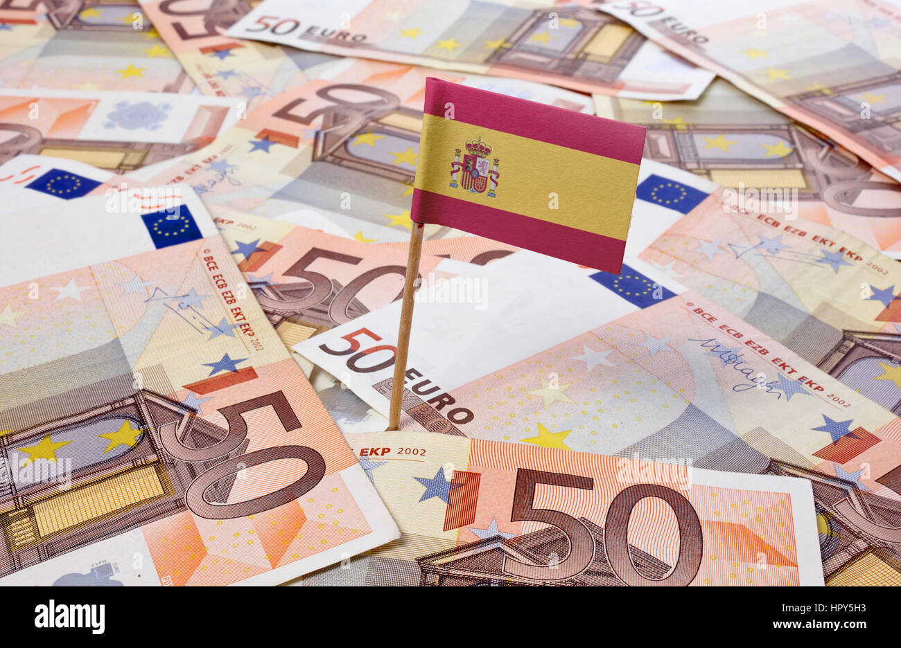 Spain Euro Bills Used In Individual