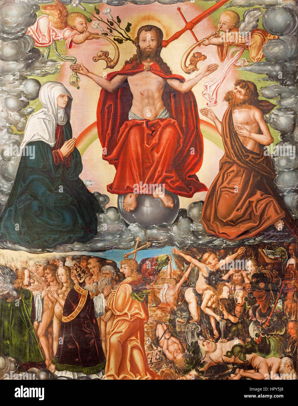 The last judgment painting hi-res stock photography and images - Alamy