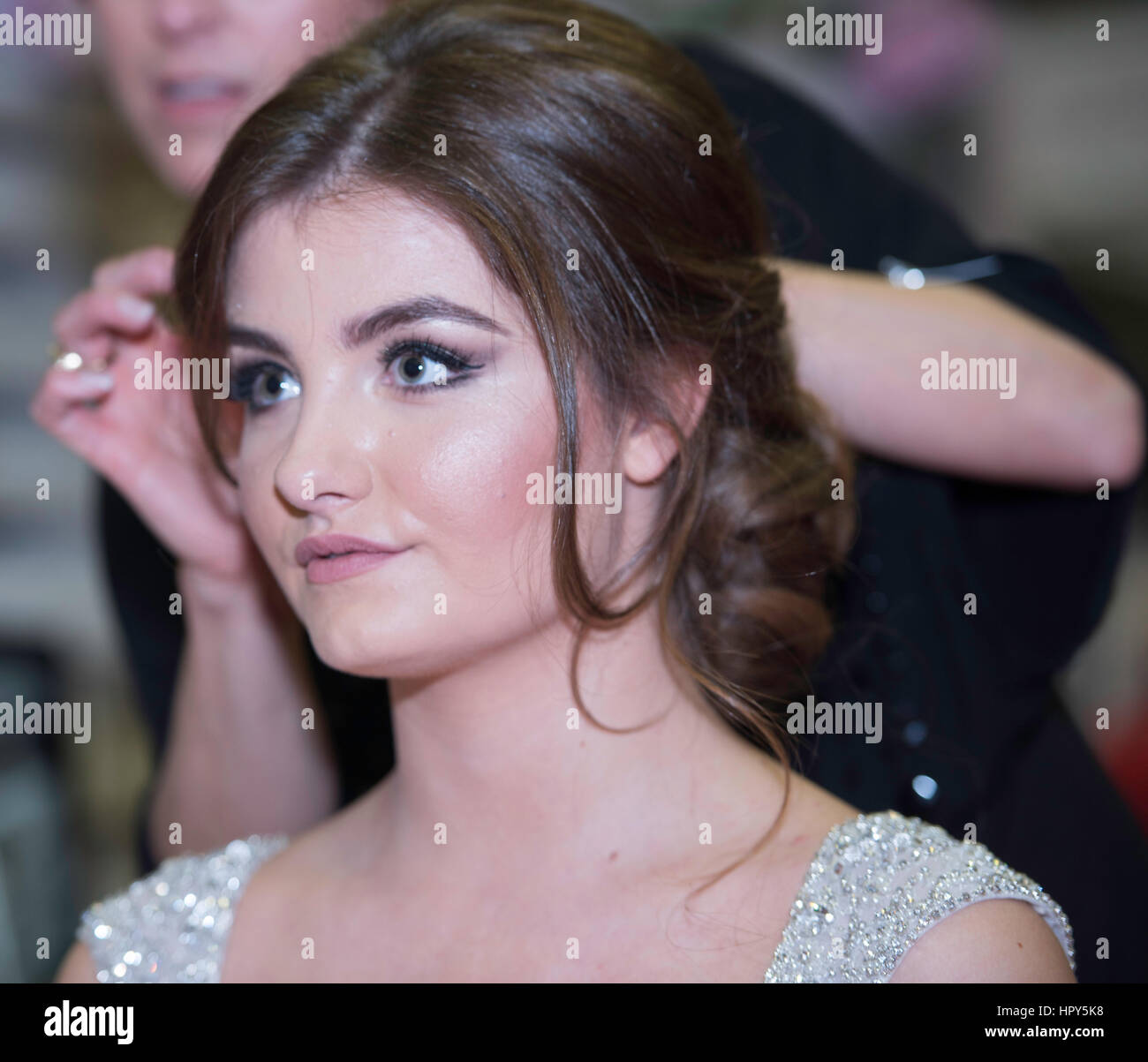 Bridal hairstyle hi-res stock photography and images - Alamy