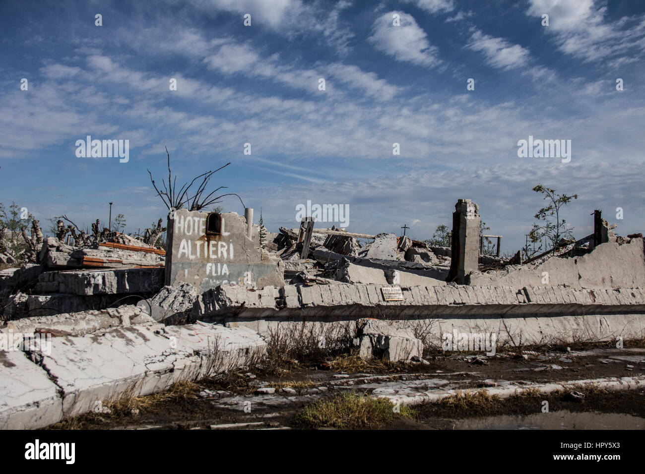 Submerged City of Epecuen Stock Photo - Alamy