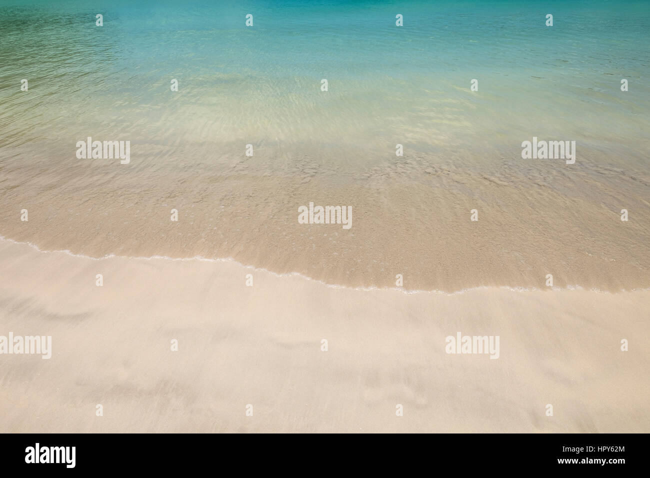 Amazing beach with crystal clear water Stock Photo - Alamy